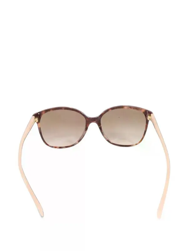 Prada Tortoiseshell-effect Cat-eye Sunglasses - Brown