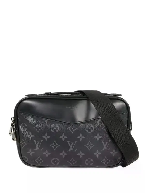 LOUIS VUITTON Bum Monogram Eclipse Messenger Bag - Black