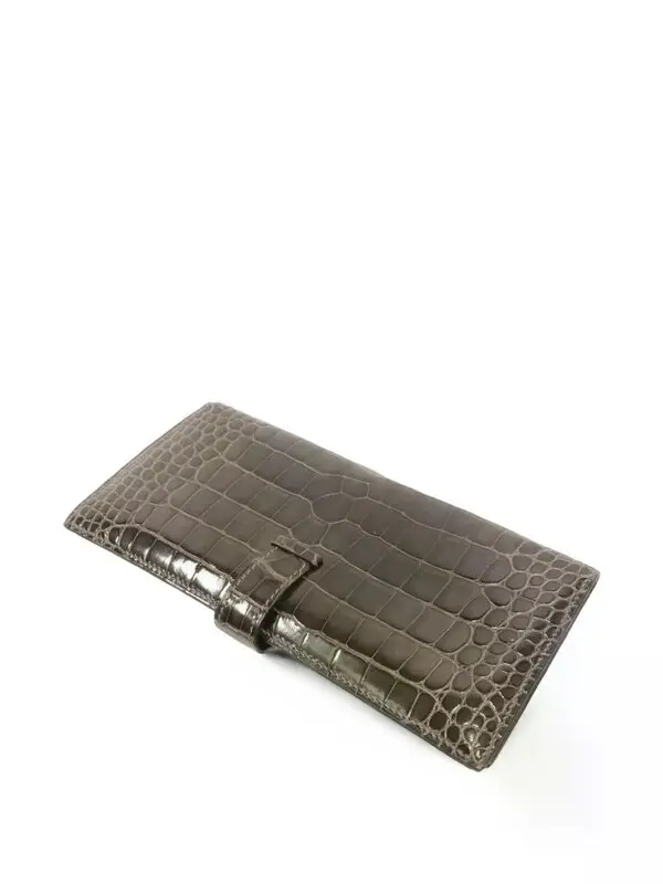 Hermès 2011 Béarn Long Leather Wallet