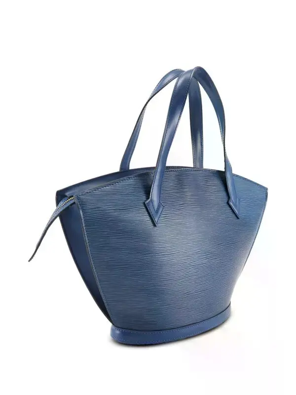 LOUIS VUITTON 1995 Epi Saint Jacques Pm Short Strap Handbag - Blue