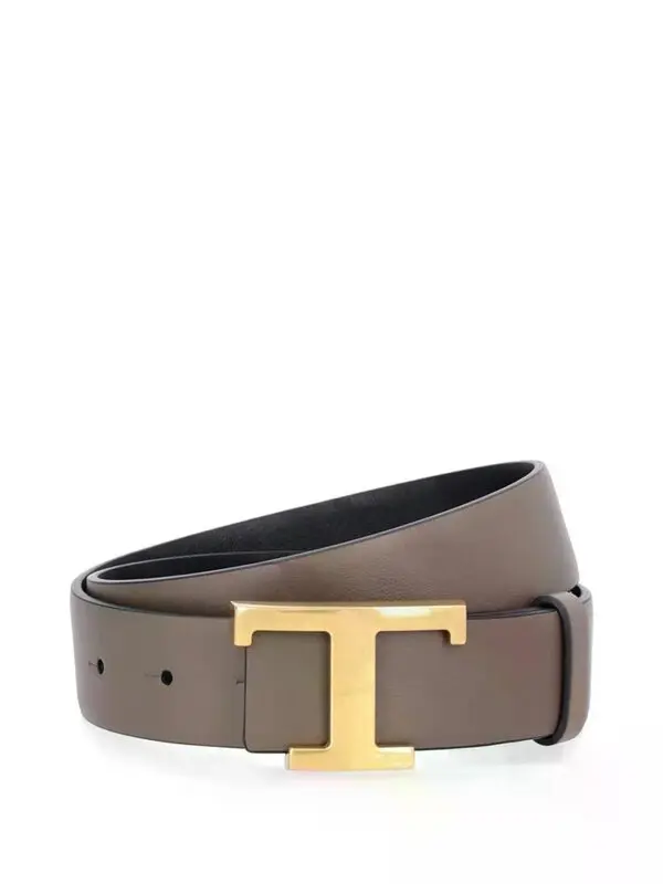 TOD'S T Timeless Reversible Leather Belt