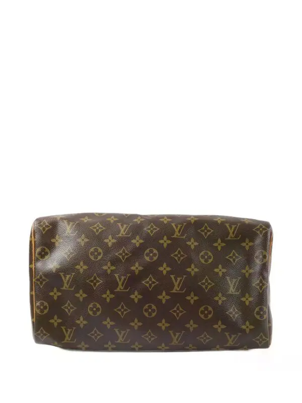 LOUIS VUITTON 35 Speedy Monogram Canvas Tote Bag