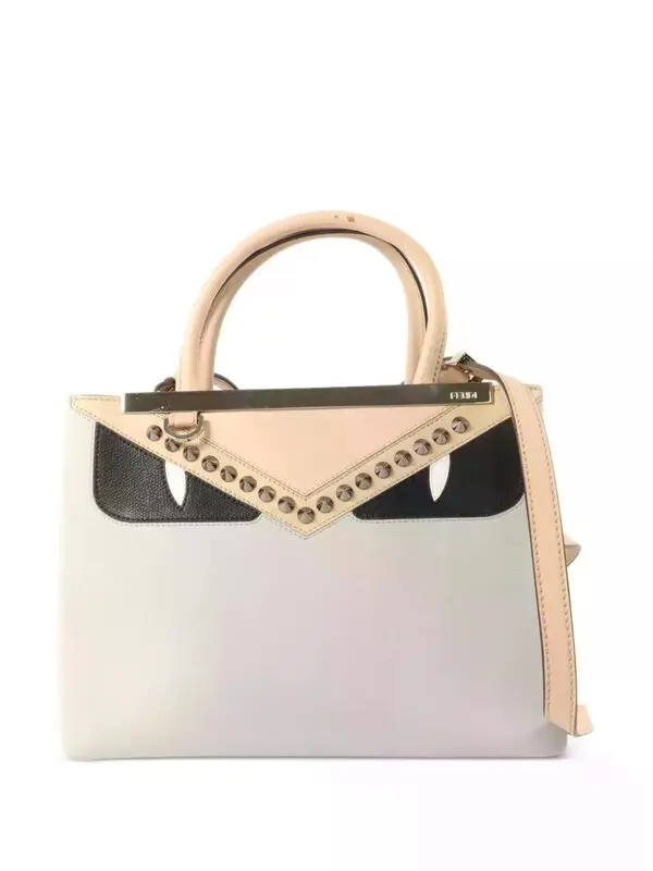 Fendi 2jours Studded Shoulder Bag