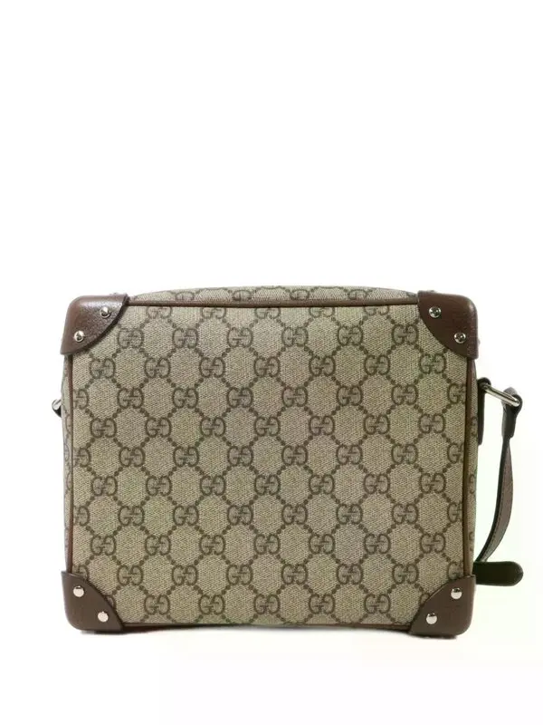 Gucci Gg Supreme Shoulder Bag - Neutrals