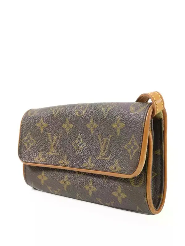 LOUIS VUITTON Mini Pochette Twin Monogram Shoulder Bag