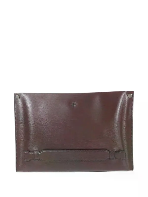 Dior Leather Clutch Bag - Red