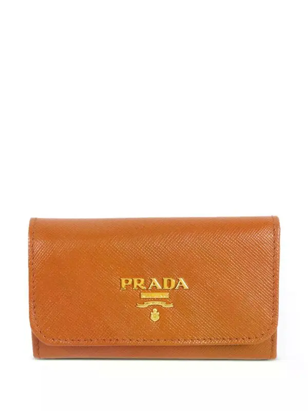 Prada Saffiano Leather Key Case