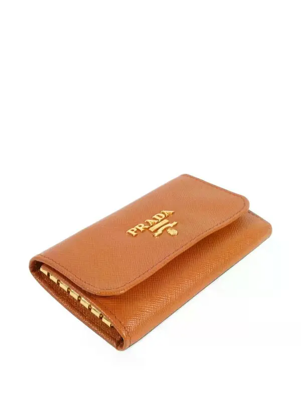 Prada Saffiano Leather Key Case