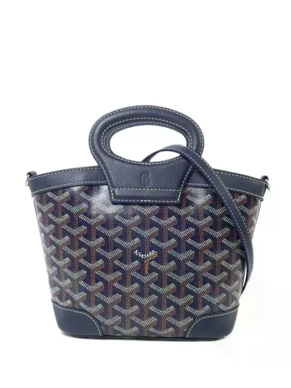 Goyard Mini Beluga Goyardine Tote Bag