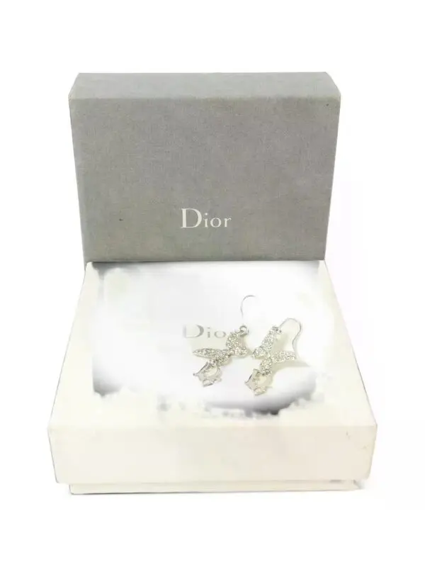 Dior Butterfly Cd Earrings