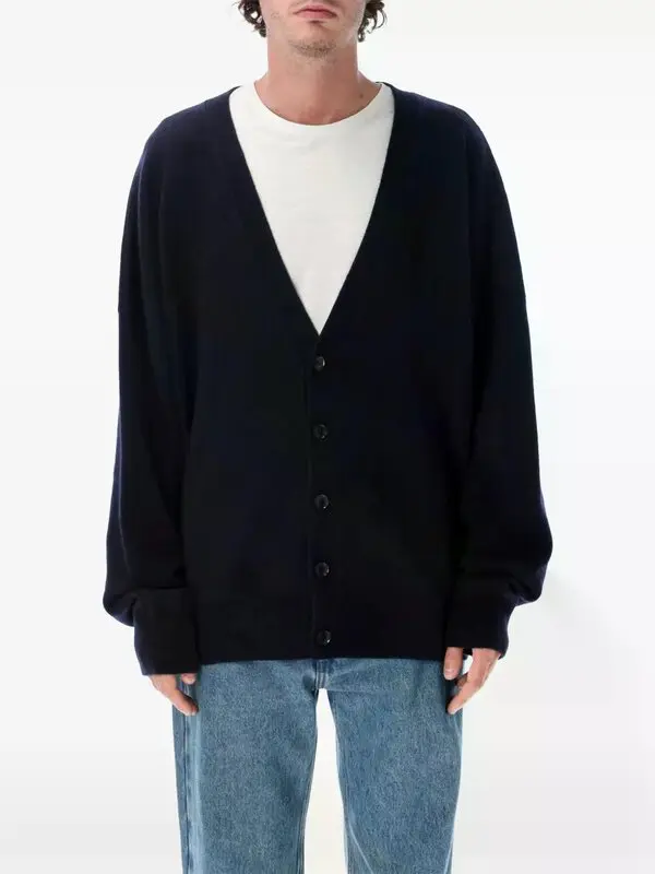 Extreme Cashmere Simo Oversized Cardigan - Blue
