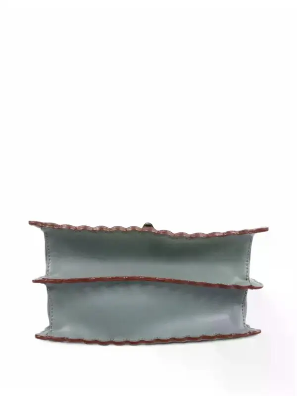 Fendi Small Kan I Scalloped Shoulder Bag