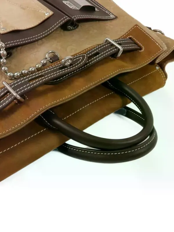 LOUIS VUITTON 2025 40 Steamer Suede Tote Bag
