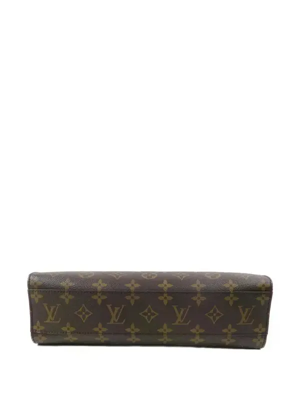 LOUIS VUITTON Pm Sac Plat Monogram Tote Bag