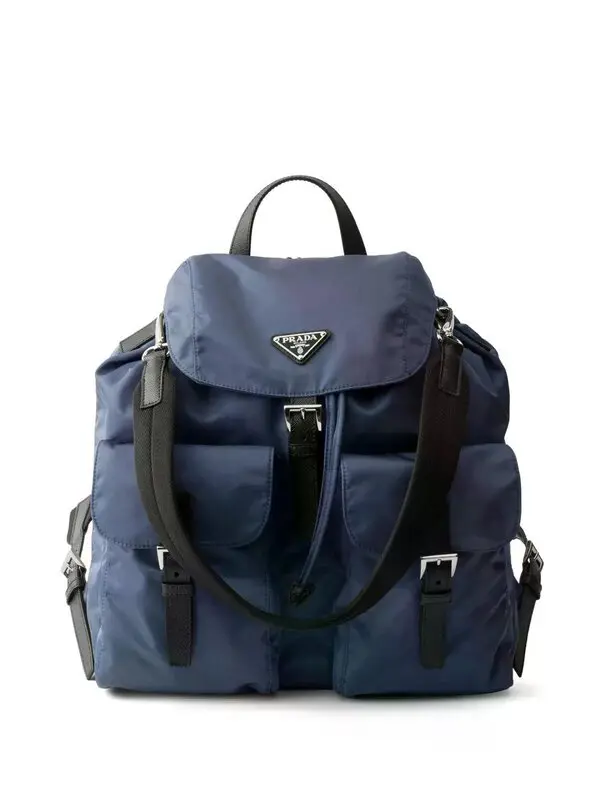 Prada Re-nylon Backpack - Blue