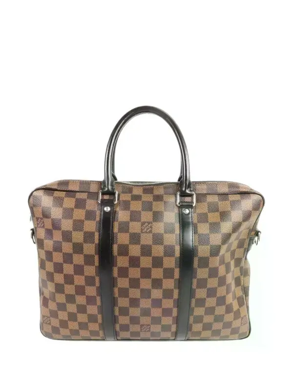 LOUIS VUITTON Damier Ebene Briefcase