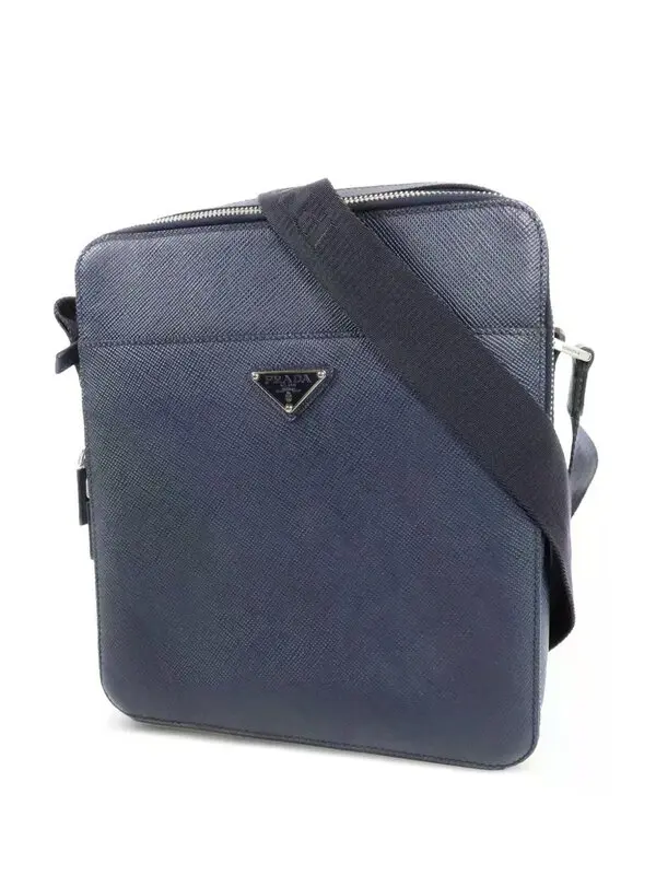 Prada Saffiano Leather Messenger Bag