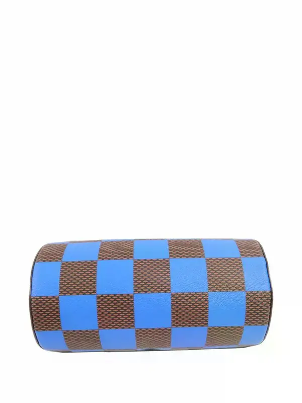 LOUIS VUITTON Pm Soft Polochon Damier Pop Shoulder Bag - Blue