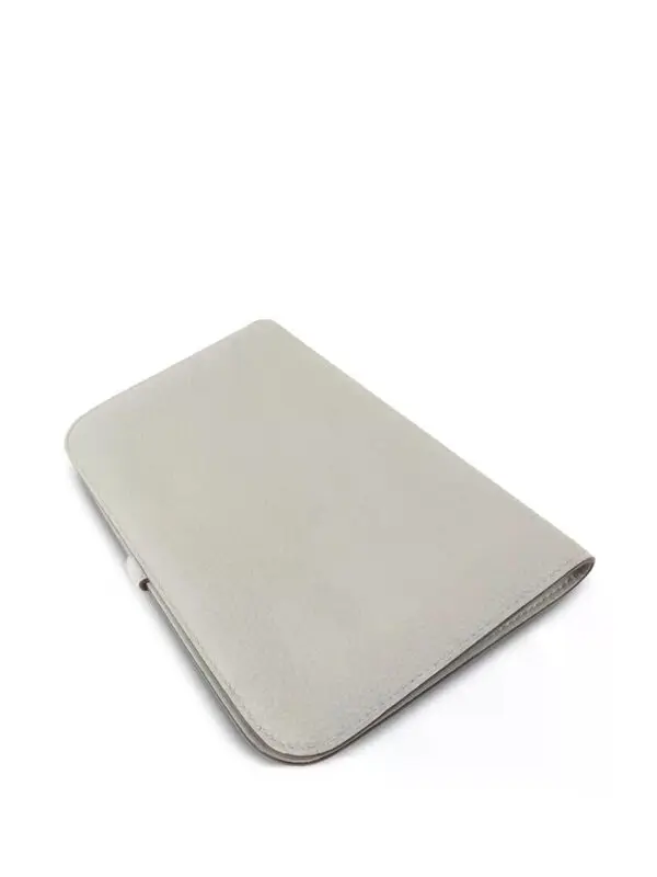 Hermès 2016 Dogon Clemence Leather Wallet