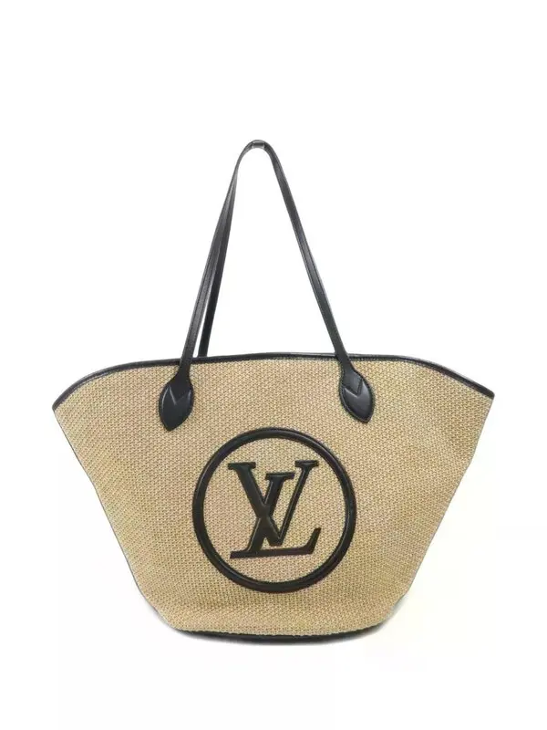 LOUIS VUITTON Saint-jacques Logo-detail Tote Bag - Neutrals
