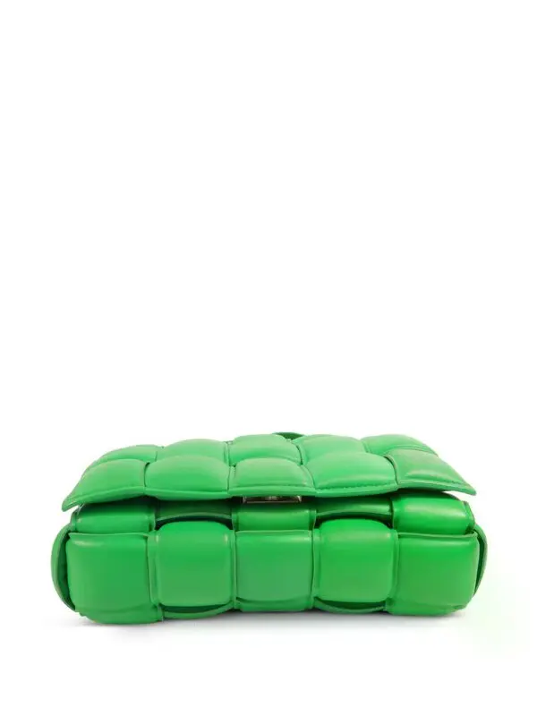 Bottega Veneta Cassette Padded Intrecciato-leather Shoulder Bag