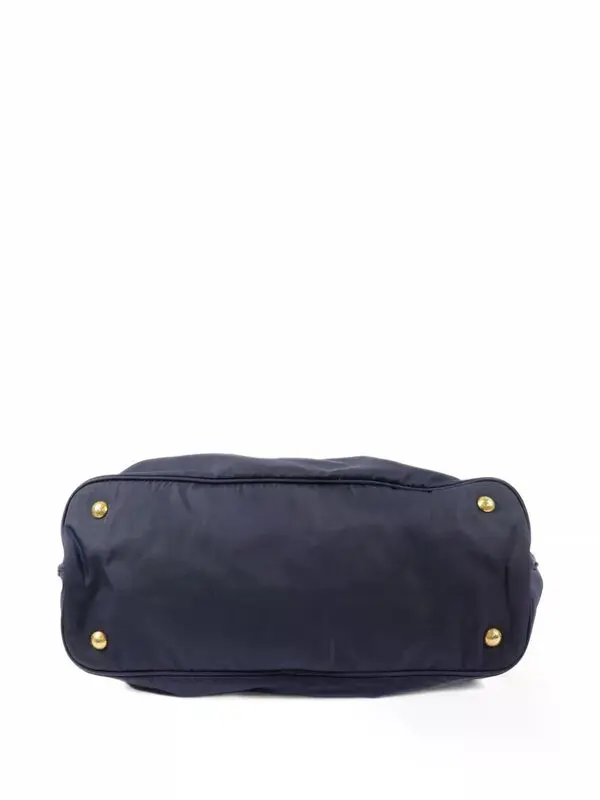 Prada Buckle-detail Tote Bag