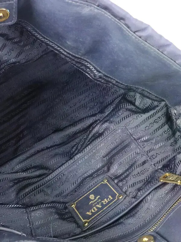 Prada Buckle-detail Tote Bag