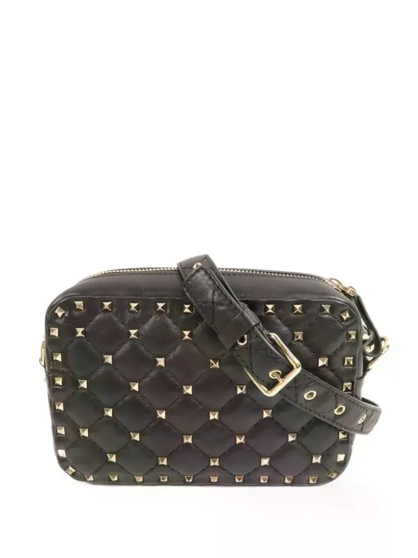Valentino Garavani Rockstud Spike Cross Body Bag - Black