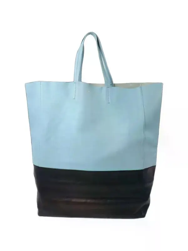 Celine Horizontal Cabas Leather Tote Bag