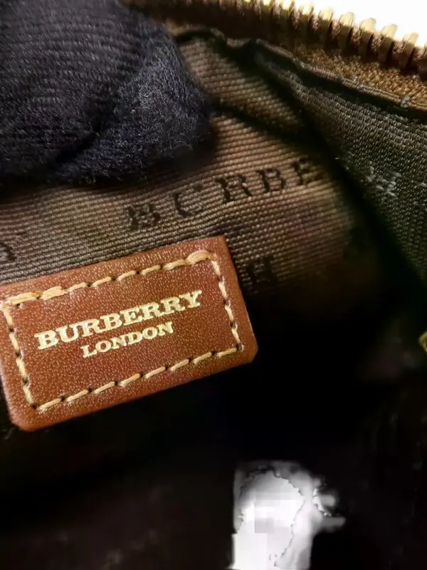 Burberry Haymarket Check Shoulder Bag