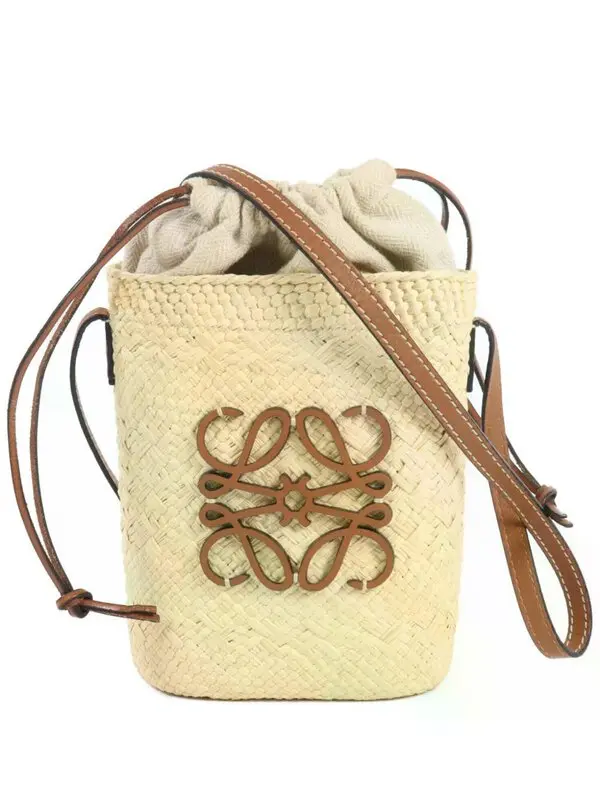 Loewe Square Pocket Anagram Messenger Bag