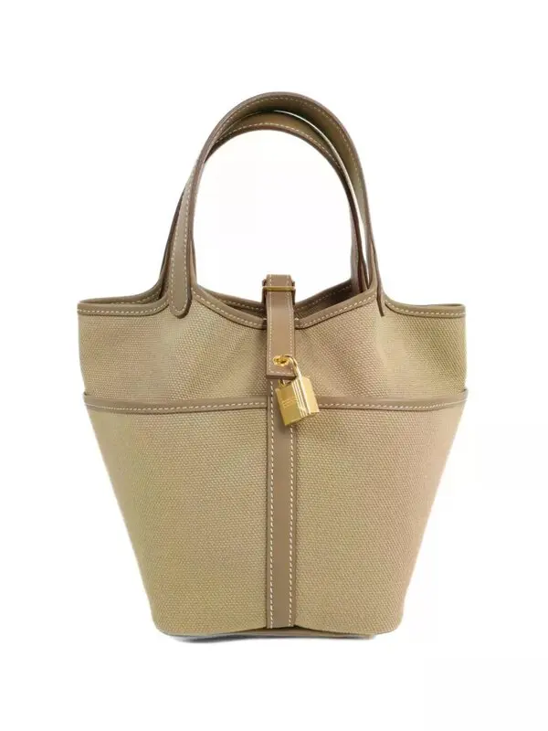 Hermès Pm Picotin Cargo Tote Bag - Neutrals