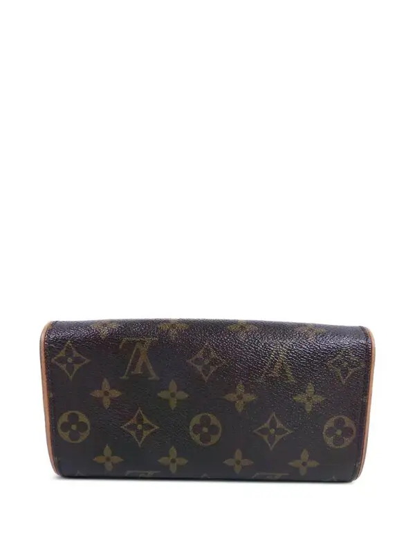LOUIS VUITTON Pochette Florentine Monogram Canvas Tote Bag