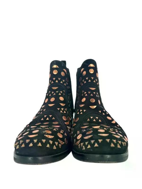 Alaïa 2010s Patterned Chelsea Boots