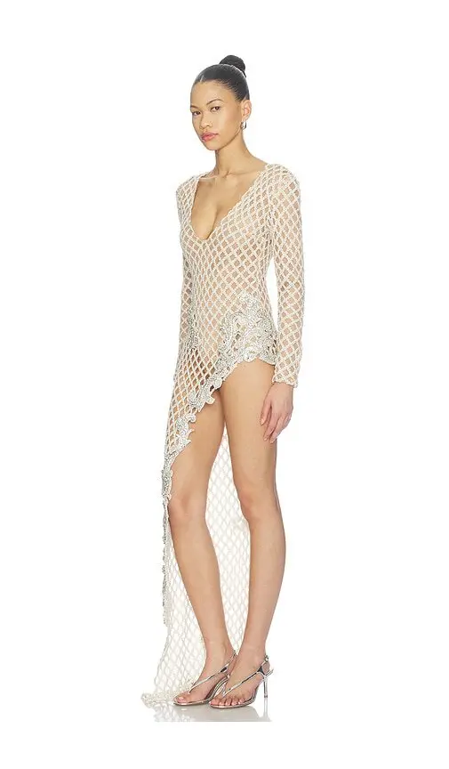 THE DOLLS HOUSE Sofia Maxi Dress In White