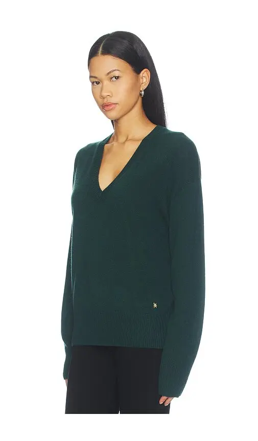 Eterne Marcel Cashmere Sweater In Green