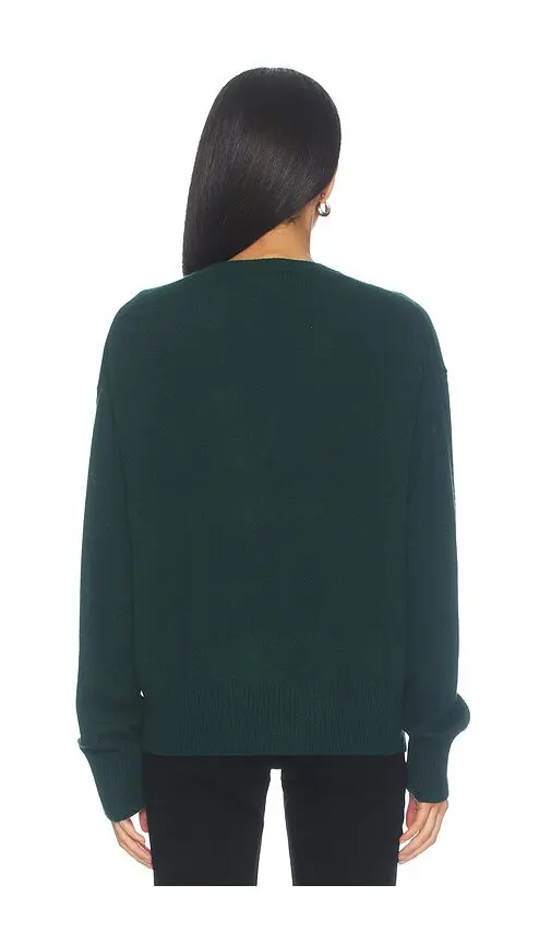 Eterne Marcel Cashmere Sweater In Green
