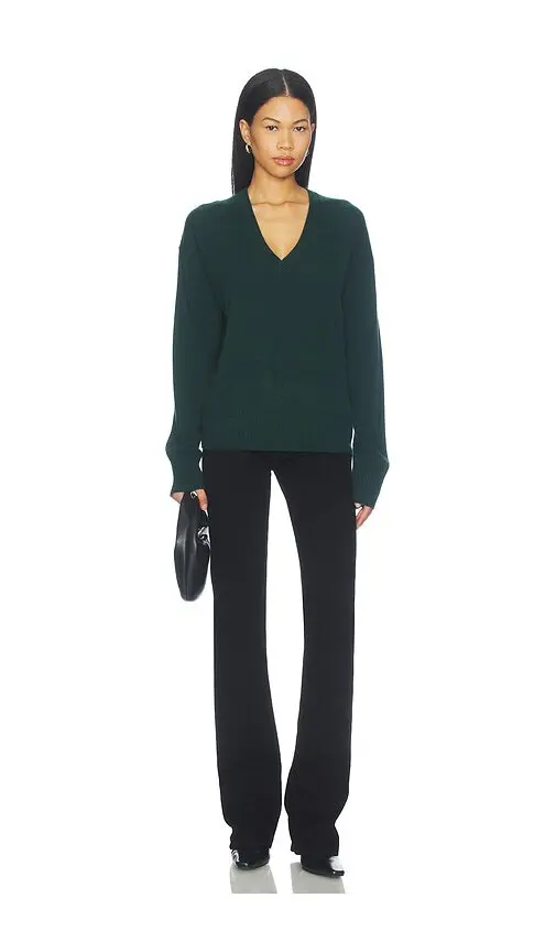 Eterne Marcel Cashmere Sweater In Green