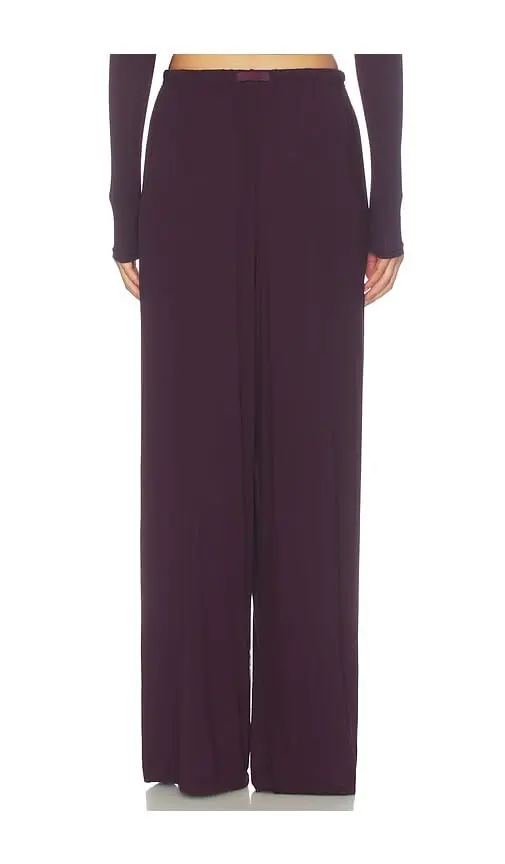 SKIMS Cloud Sleep Pant In Wine