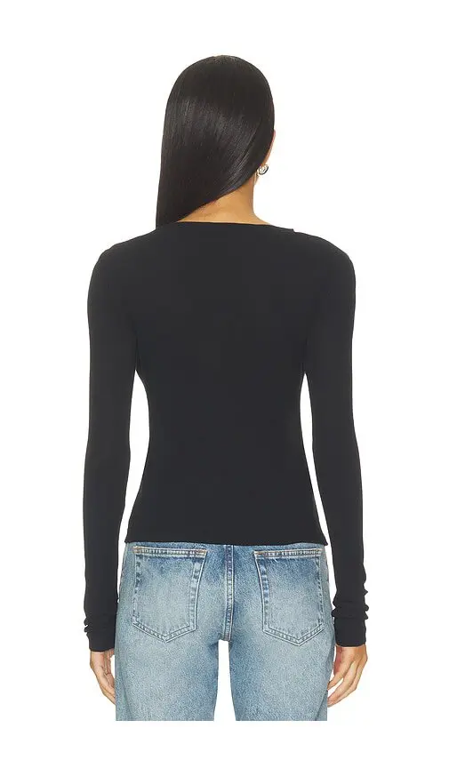 GRLFRND Sheer Crew Neck Tee