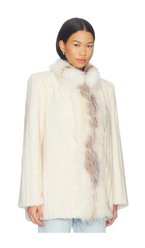 DUCIE Sienna Fur Jacket