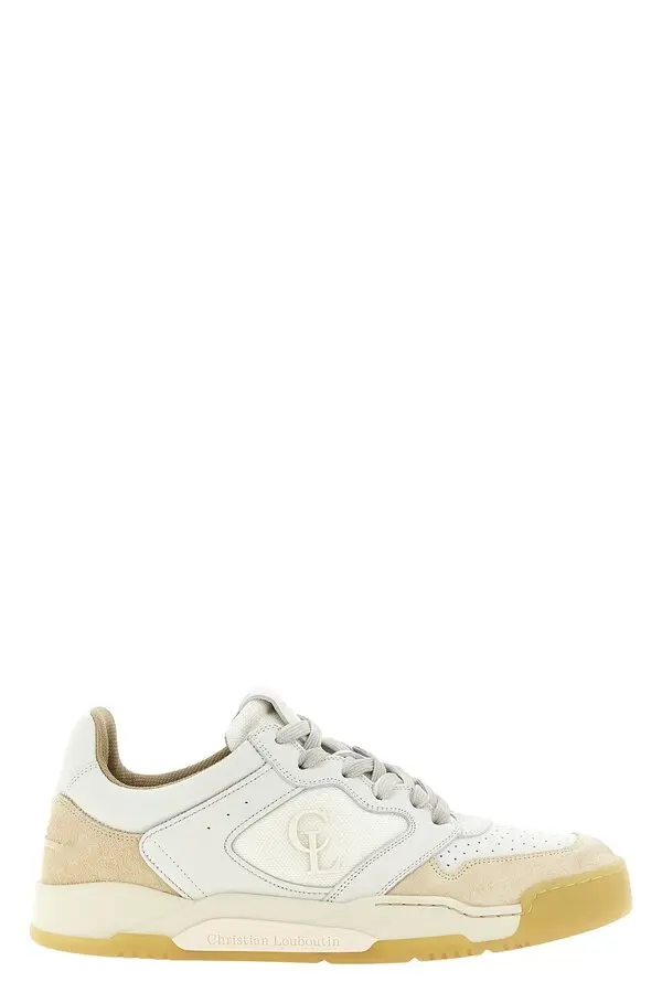 CHRISTIAN LOUBOUTIN Bsktball 1 Retro' Sneakers - Beige