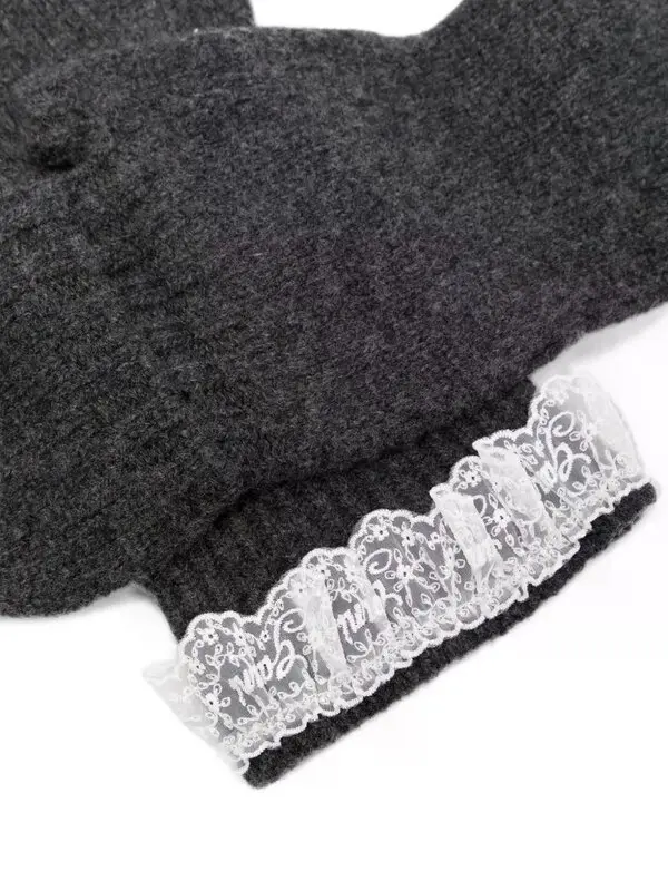GANNI Wool Mittens