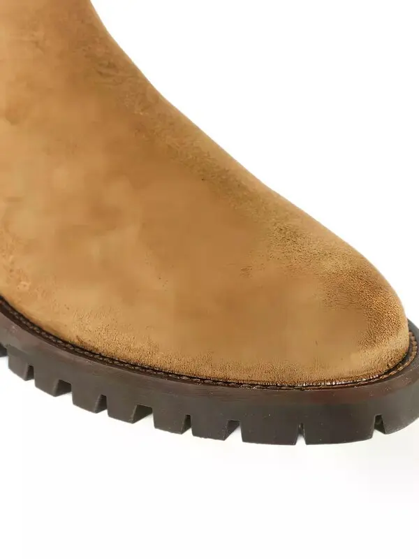 COPENHAGEN  Round-toe Chelsea Boots - Brown