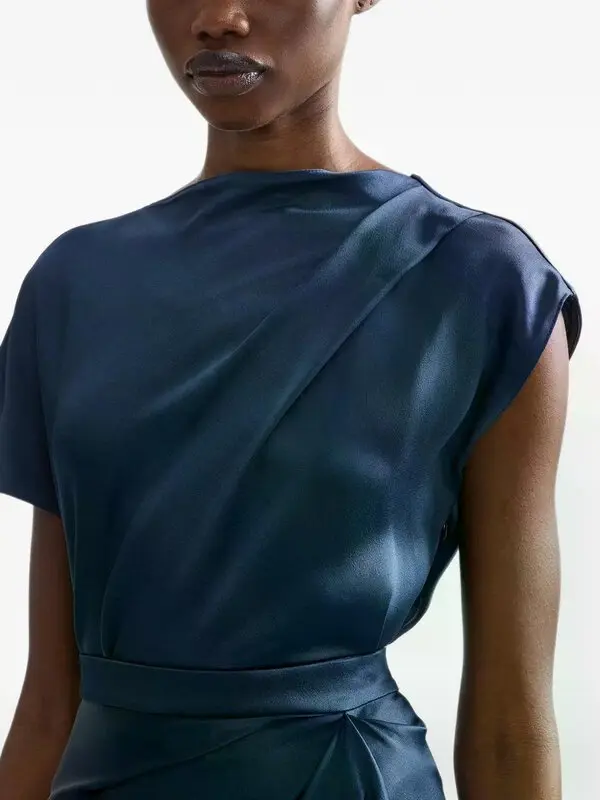 Erdem Draped Asymmetric Top