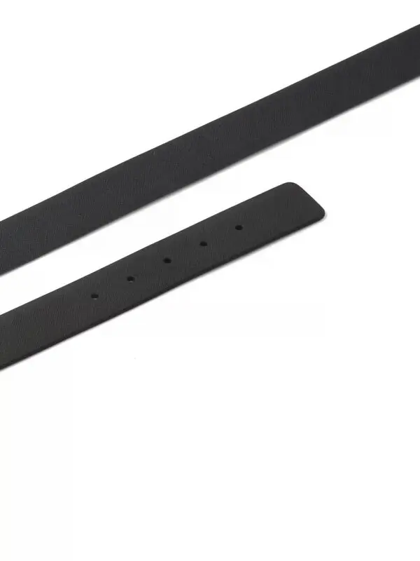 Prada Reversible Saffiano Leather Belt Strap Custom Belts