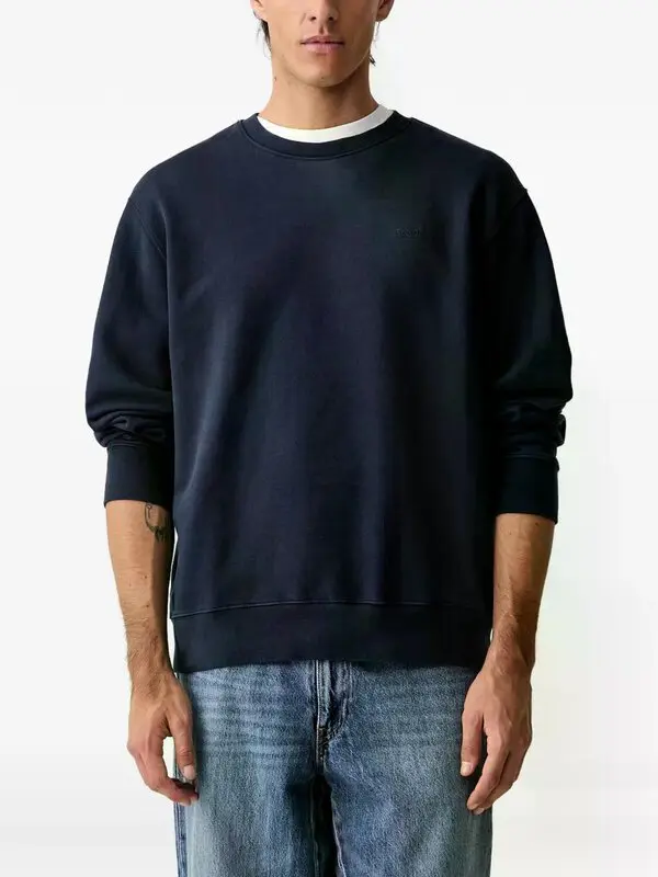 LEVI'S Logo-embroidered Sweater - Blue