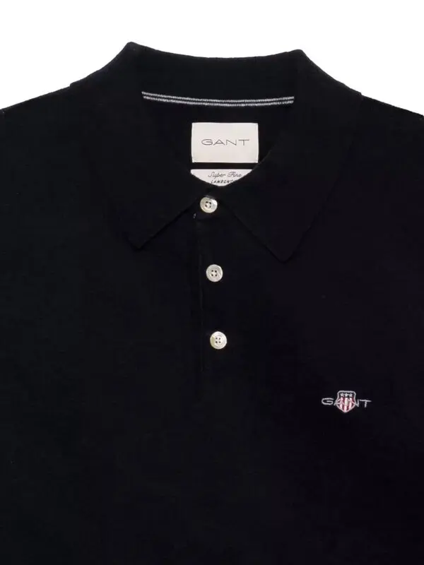 Gant Superfine Lambswool Polo Shirt