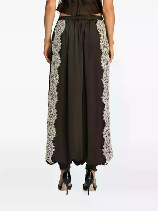 Cinq À Sept Esme Lace-trim Trousers