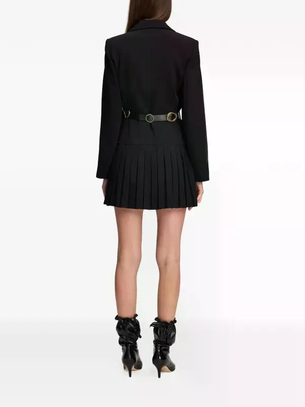 Cinq À Sept Saule Pleated-detail Mini Dress